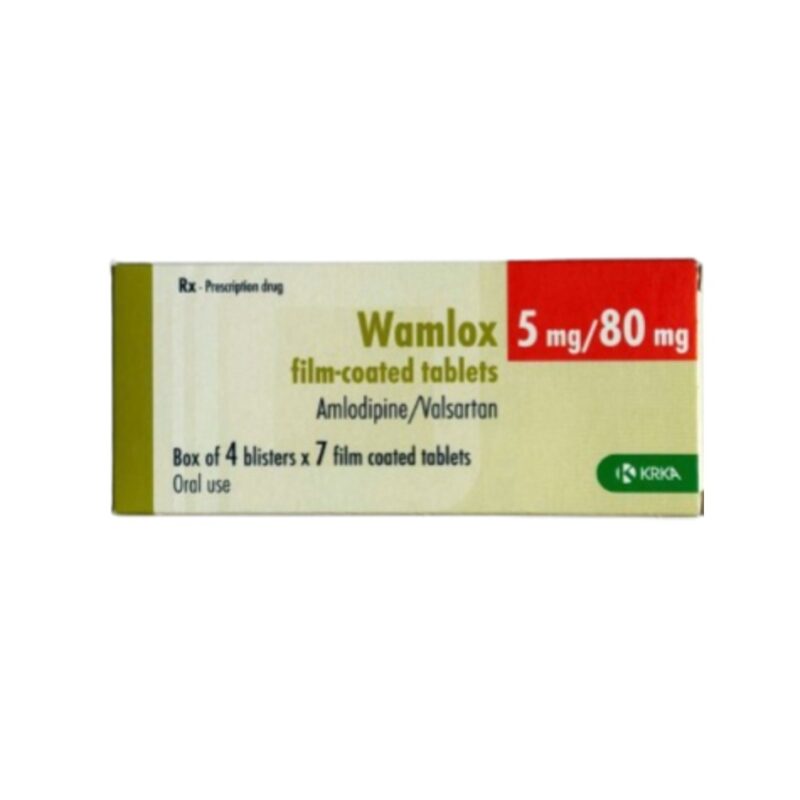 Wamlox – Hạ huyết áp hiệu quả với Amlodipin & Valsartan